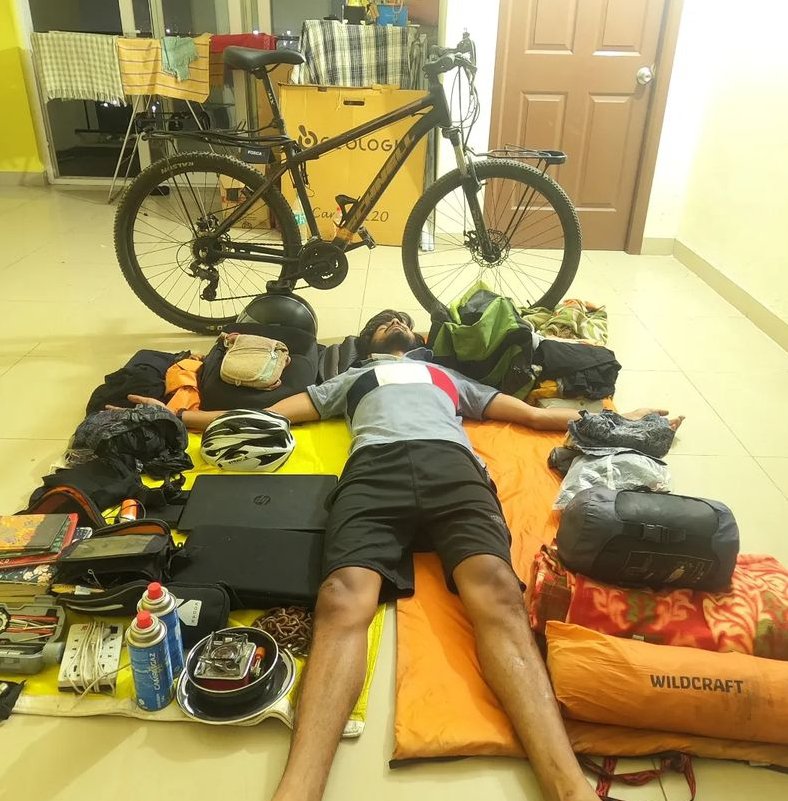 Most famous all-India cycle touring vloggers - Cycle Tour India